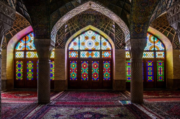 This Mosque Turn Into A Vivid Kaleidoscope When Sunlight Hits It | The ...